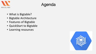 Google Bigtable | PDF