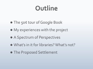 Google Books Lecture | PPTX