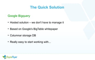 BigQuery at AppsFlyer - past, present and future | PPT