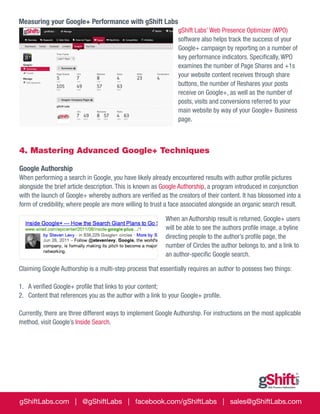 Google business page_optimization_guide_g_shiftlabs | PDF