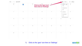 Google calendar 1st weekday every month | PDF
