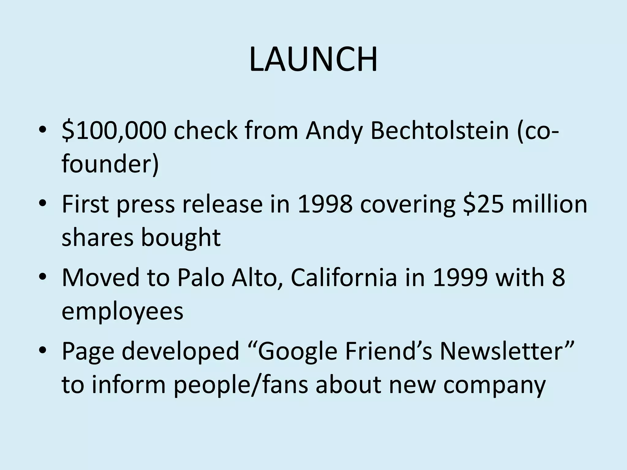Google Case Study | PPTX