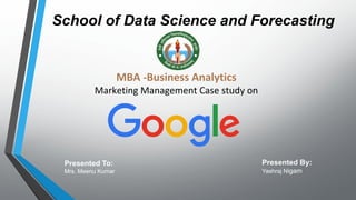 Casestudy on Google | PDF