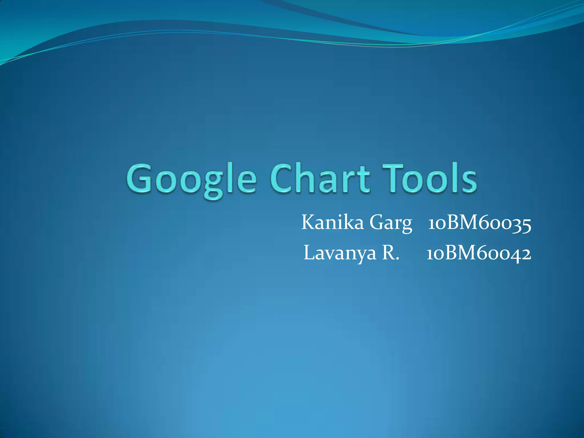 Google Chart Tools | PPT