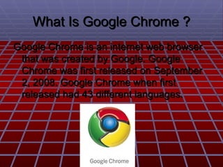 Google Chrome | PPT