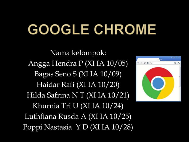 Google Chrome | PPT