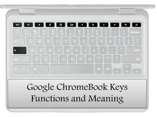 Google ChromeBook Keys - Functions and Meaning | PPTX