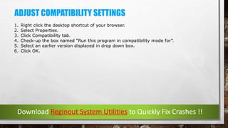 Google Chrome Crashes | PPT
