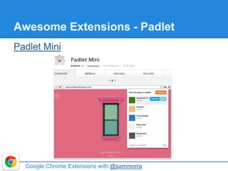 Google Chrome Extensions | PPTX