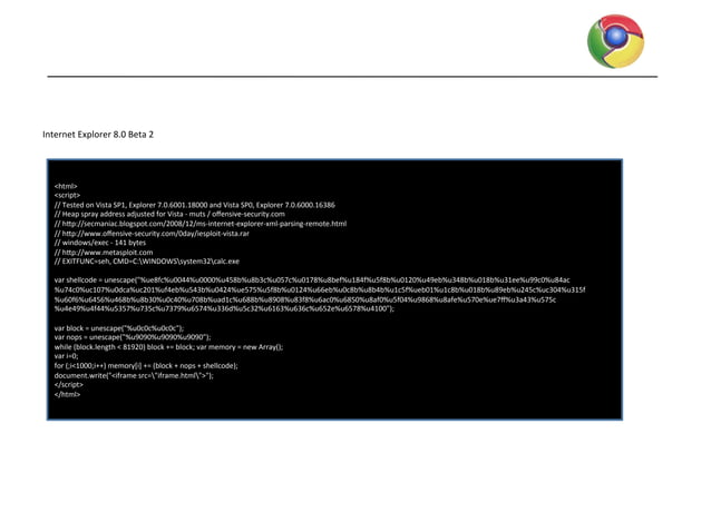 Google chrome presentation | PPT | Free Download
