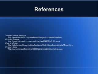 Google chrome sandbox | PPT