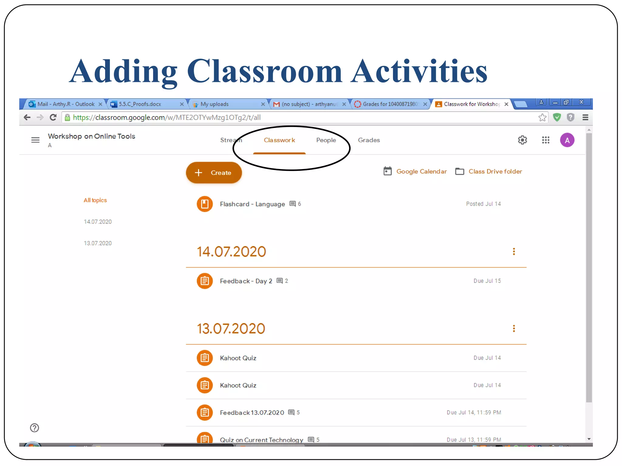 Google classroom | PDF | Homework and Study | Education