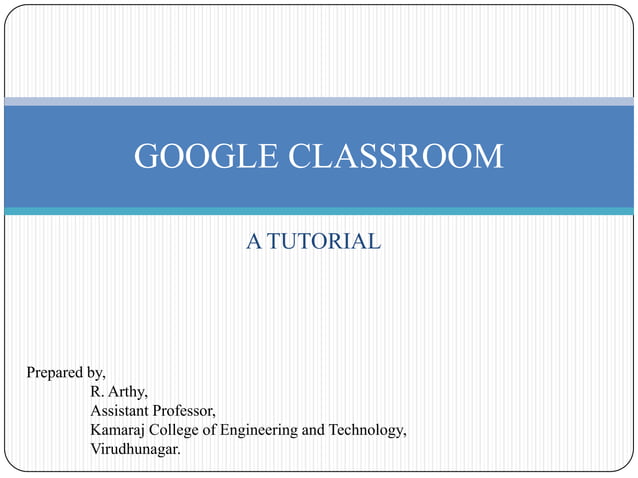 Google classroom | PDF | Homework and Study | Education