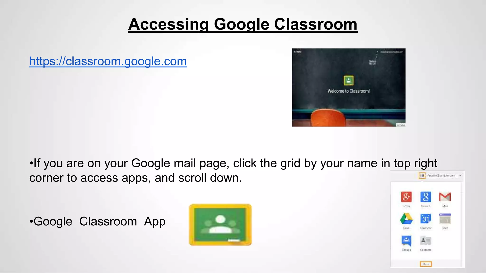 Google classroom final | PPT