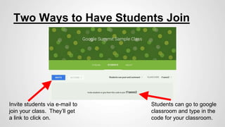 Google classroom final | PPT