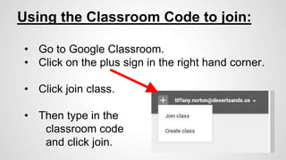 Google classroom final | PPT