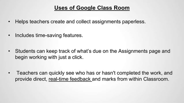 Google classroom final | PPT