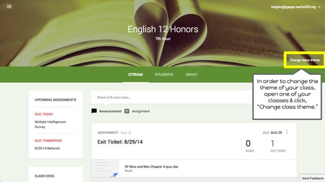 Introduction to Google Classroom | PDF | Educational Assessment | Education