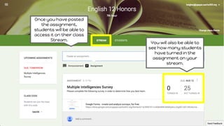 Introduction to Google Classroom | PDF
