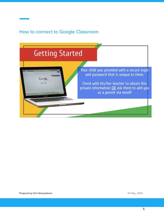 Google classroom 2020 students parents guide | PDF