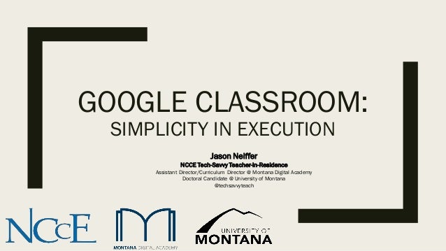 Google Classroom: Simplicity in Execution
