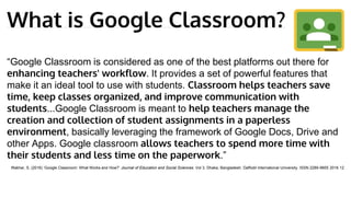 Google classroom optional cpd | PPTX
