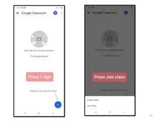 Google classroom - Steps to join | PDF