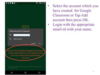 Google classroom - Steps to join | PDF