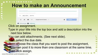 Google classroom PPT for teachers.pptx