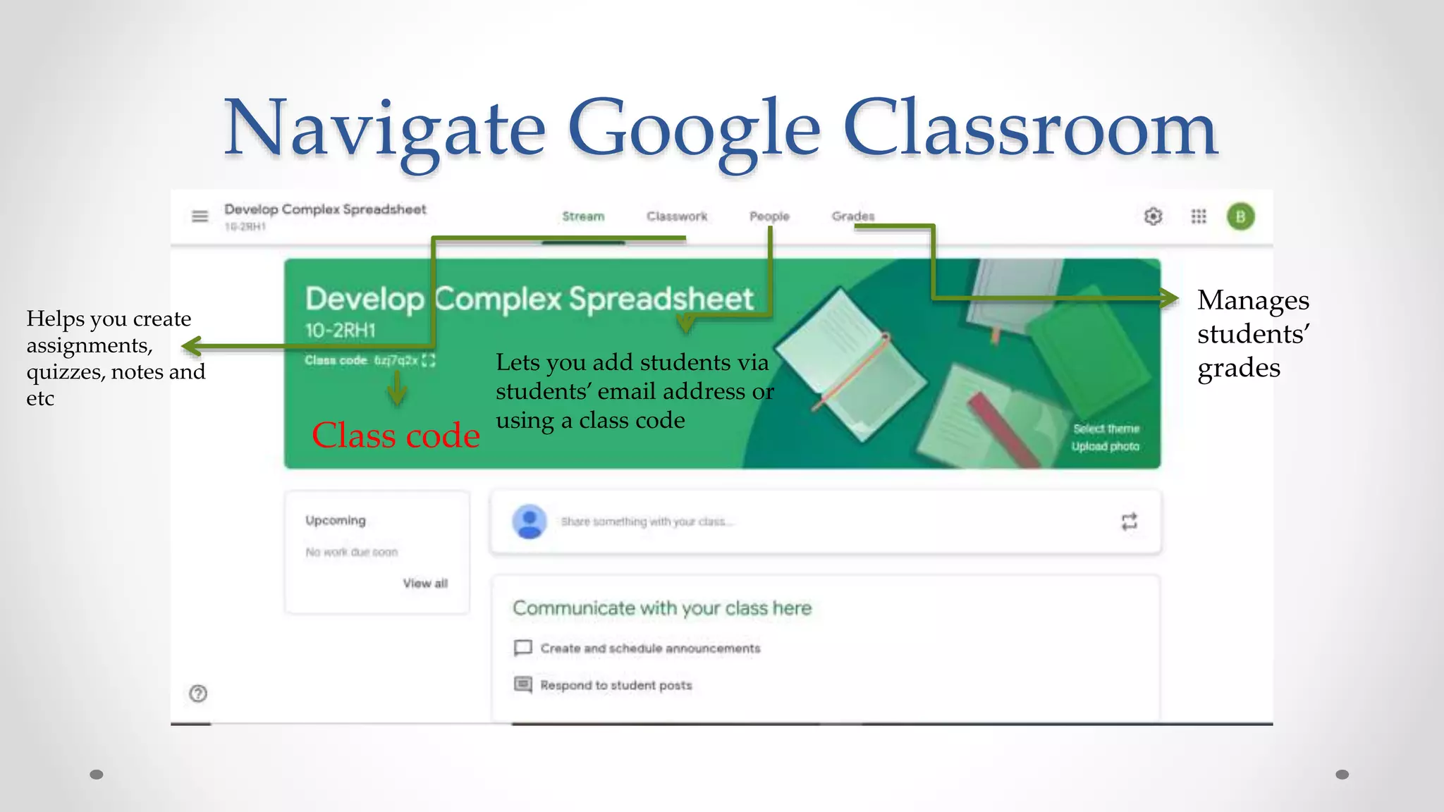 Google Classroom Presentation | PPTX