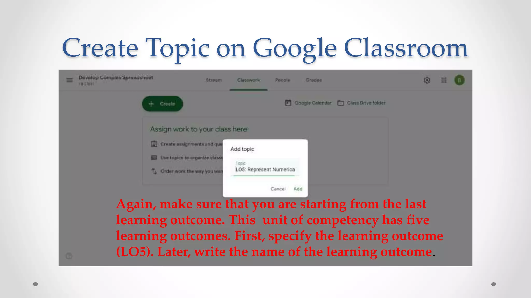 Google Classroom Presentation | PPTX