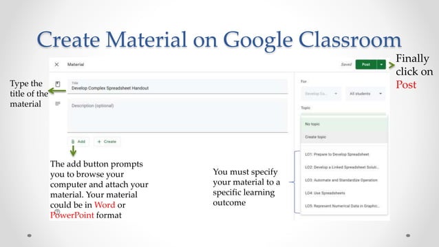 Google Classroom Presentation | PPTX