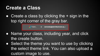 Google Classroom - The Very Basics | PDF