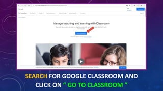 Google classroom tutorial | PDF