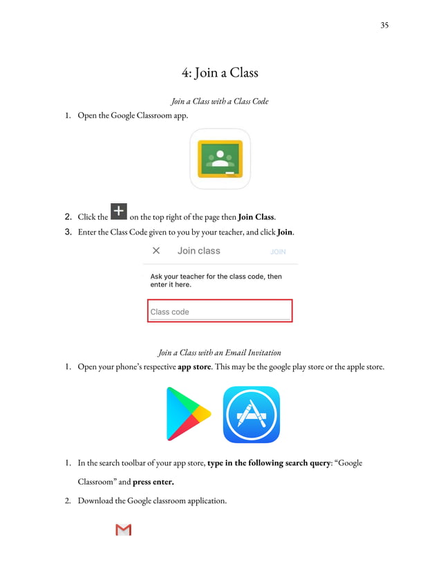 Google classroom user_guide | PDF