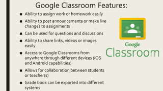 Google classroom vs edmodo | PPT