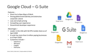 Google cloud | PPTX
