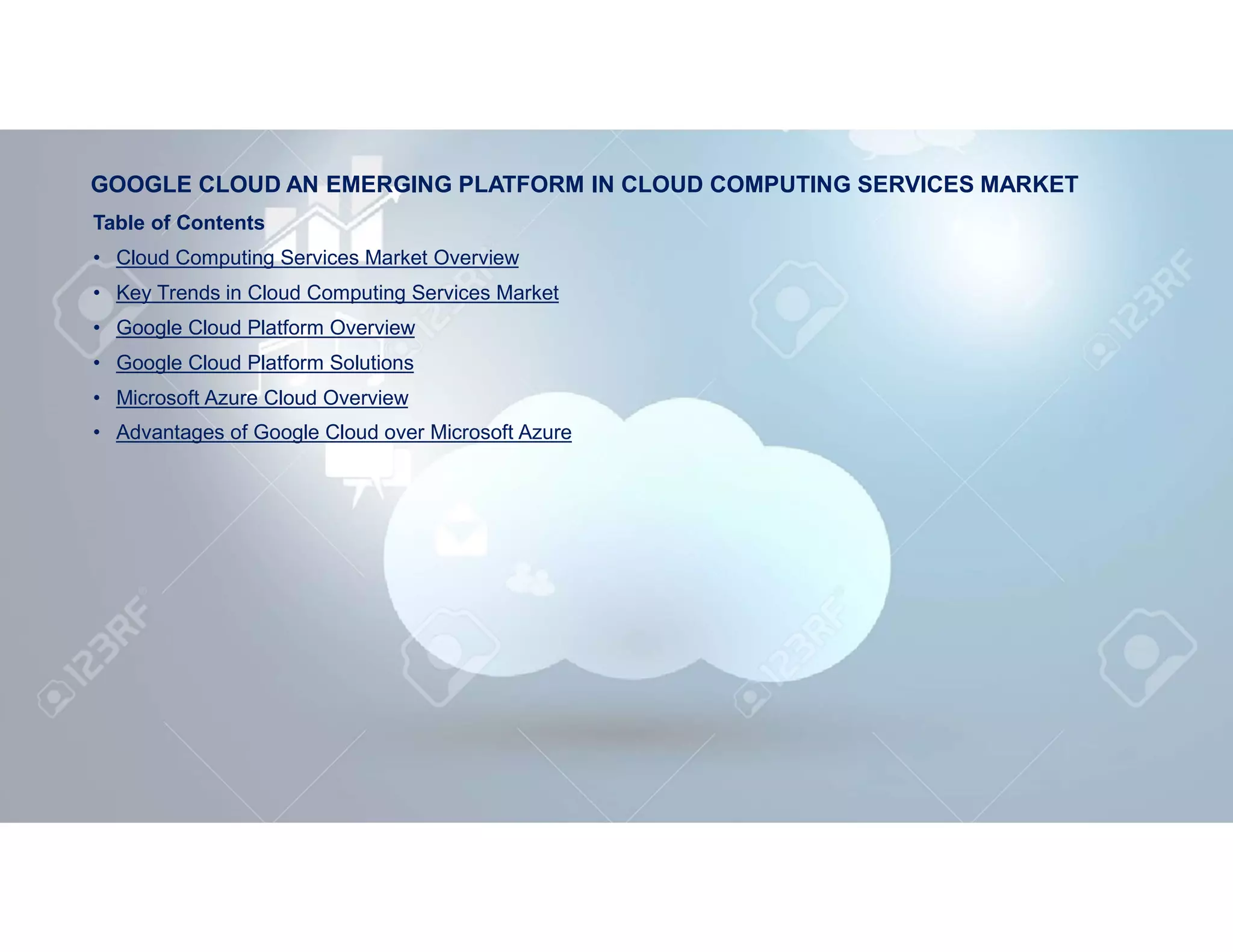 Google cloud - solution deck | PDF