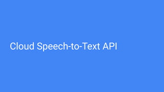 Google Cloud API を活用して簡単に機能追加する | PPT | Free Download