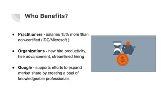 Google Cloud Certifications & Machine Learning | PPTX | Cloud Computing | Internet