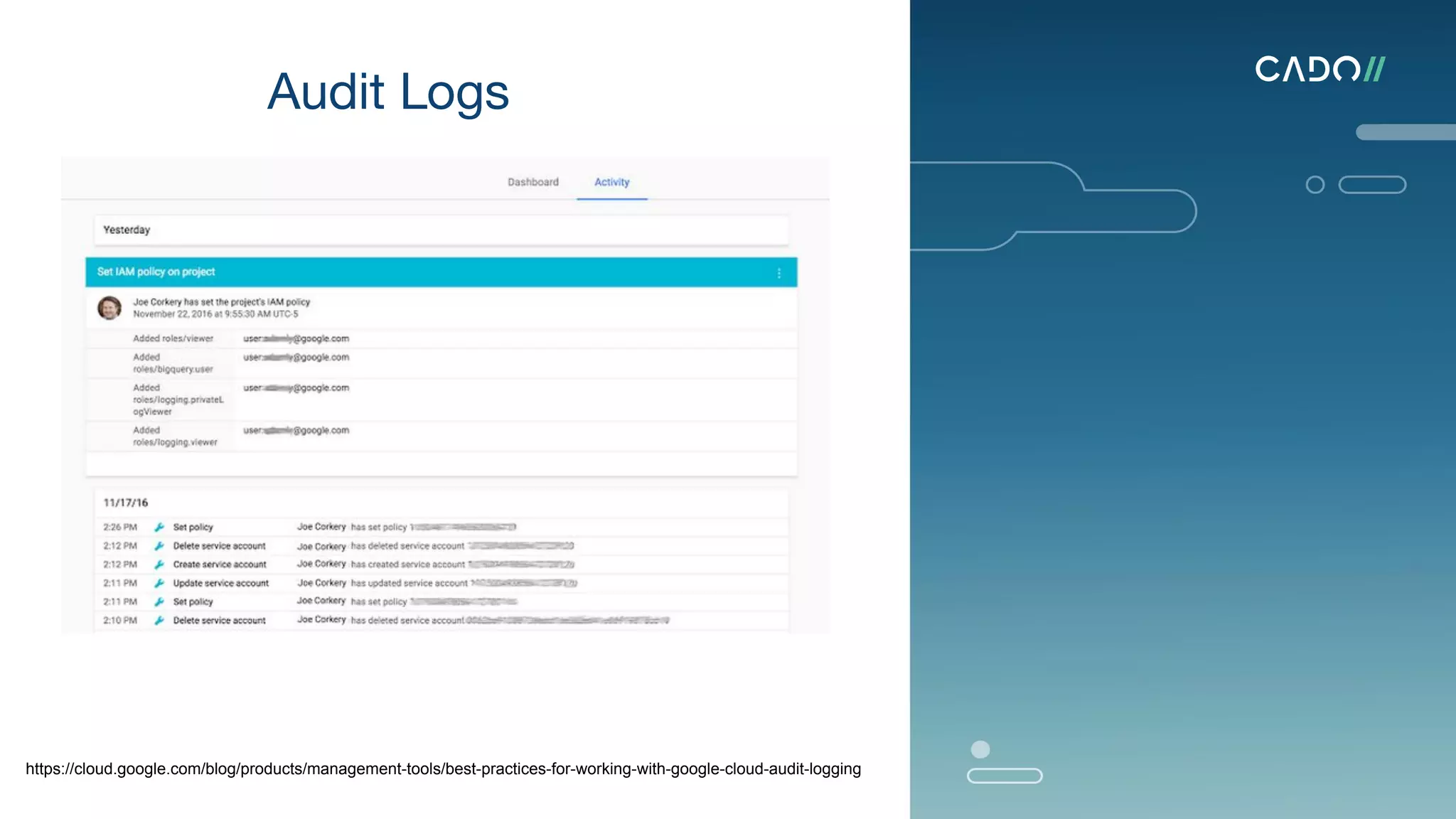 Google Cloud Forensics & Incident Response | PDF