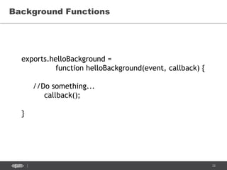 Google cloud functions | PPTX