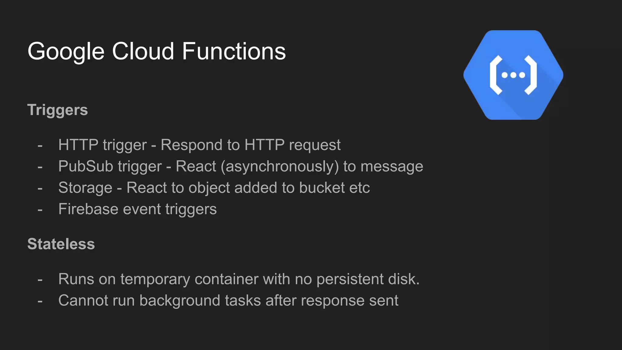 Google Cloud Functions & Firebase Crash Course | PDF
