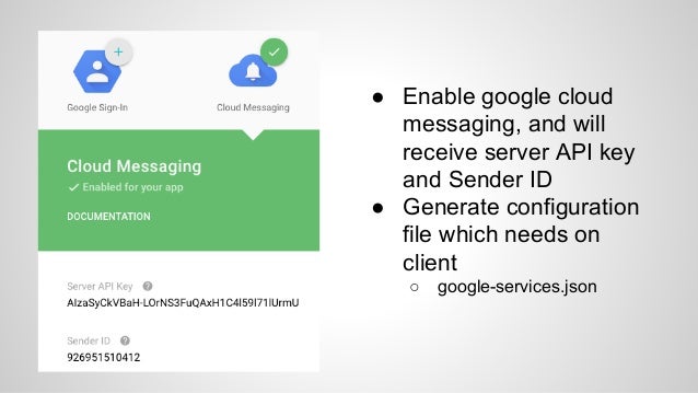 Google cloud messaging