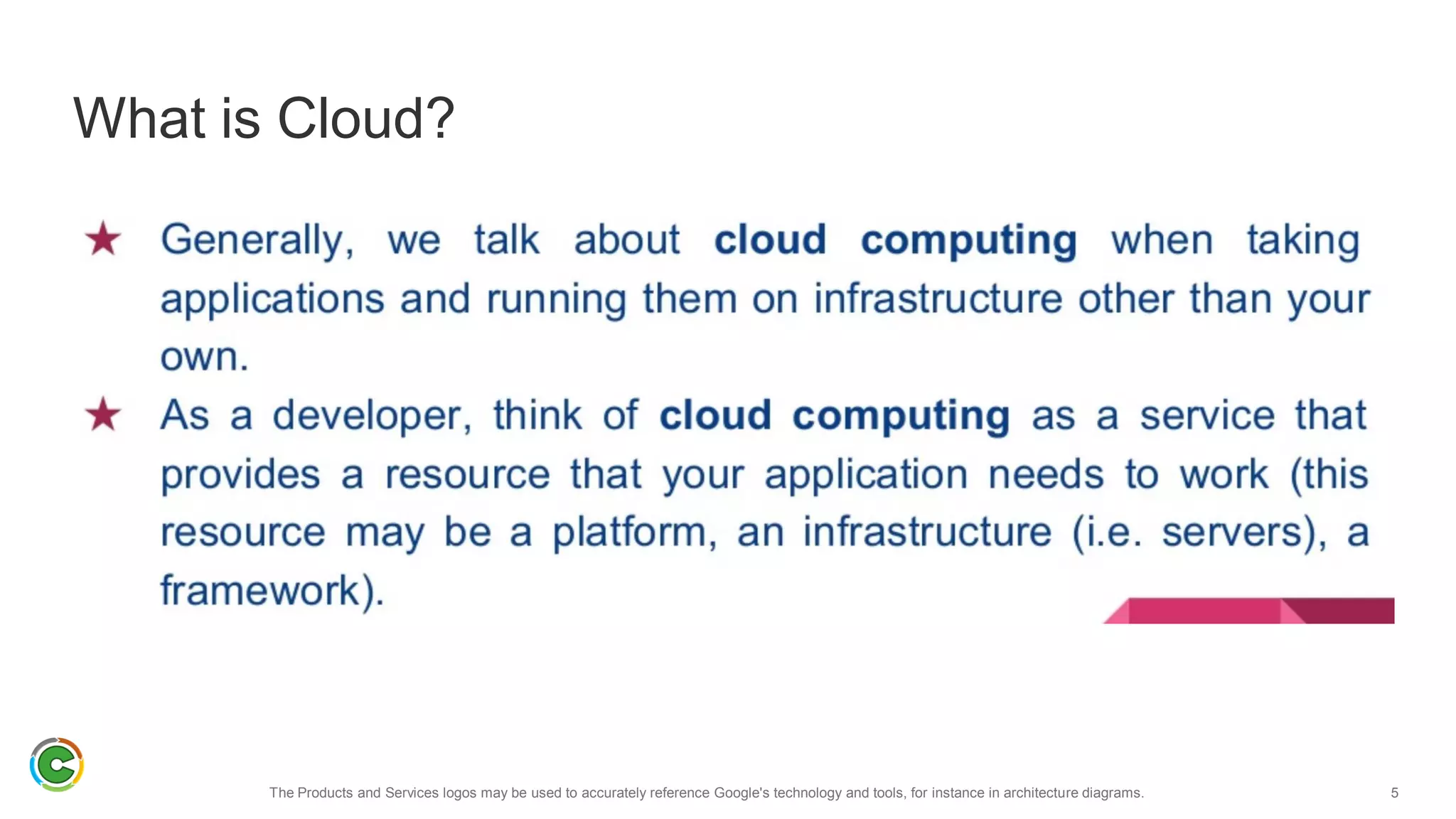 Google Cloud Platform - Introduction & Certification Path 2018 | PDF