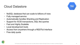 Google Cloud Platform - Introduction & Certification Path 2018 | PDF