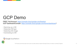 Google Cloud Platform - Introduction & Certification Path 2018 | PDF