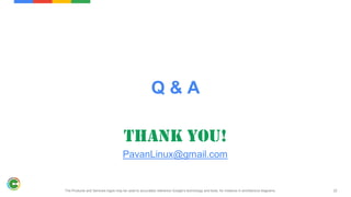 Google Cloud Platform - Introduction & Certification Path 2018 | PDF