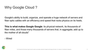 Google Cloud Platform - Introduction & Certification Path 2018 | PDF