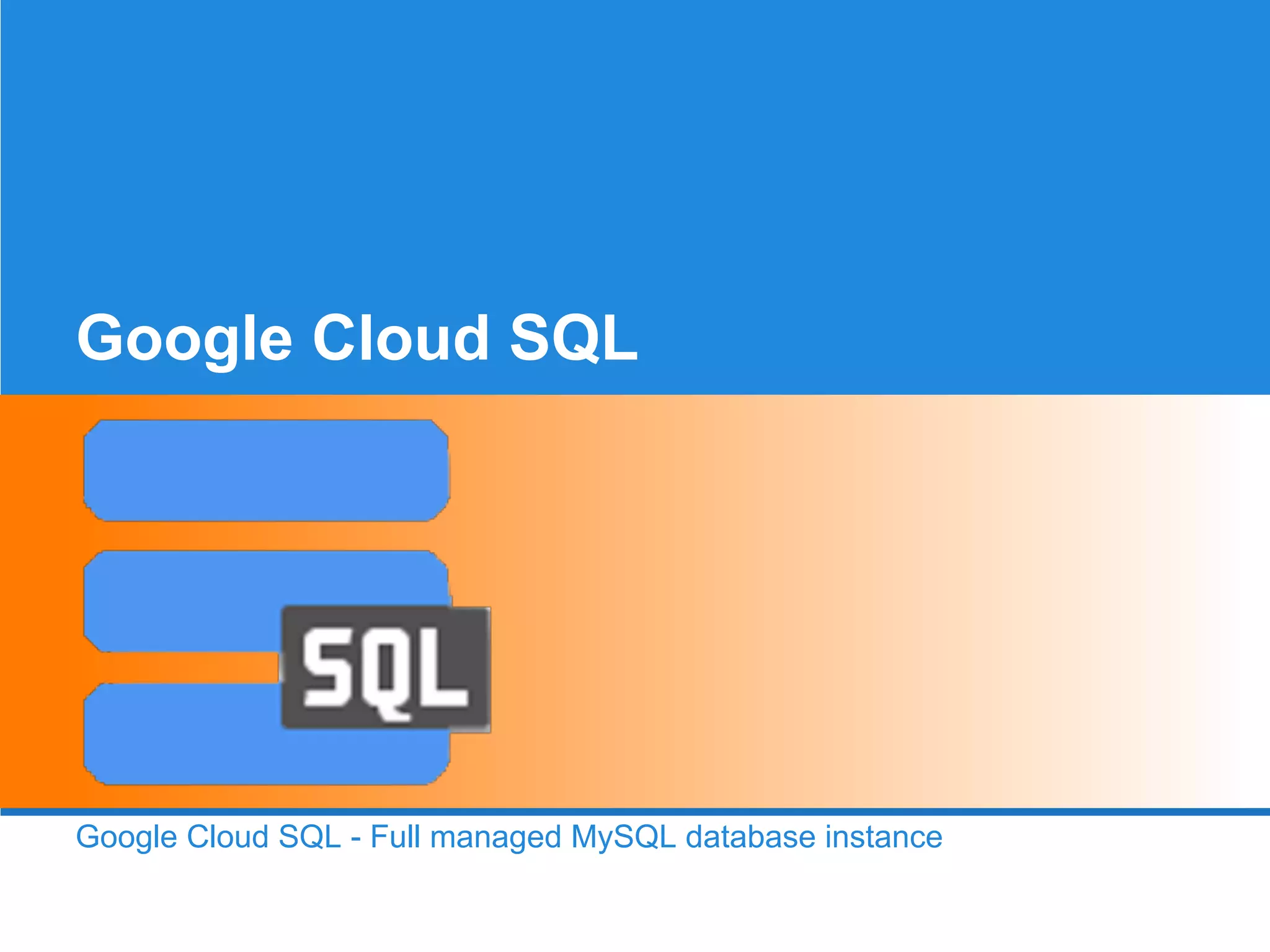 Google cloud platform introduction | PDF